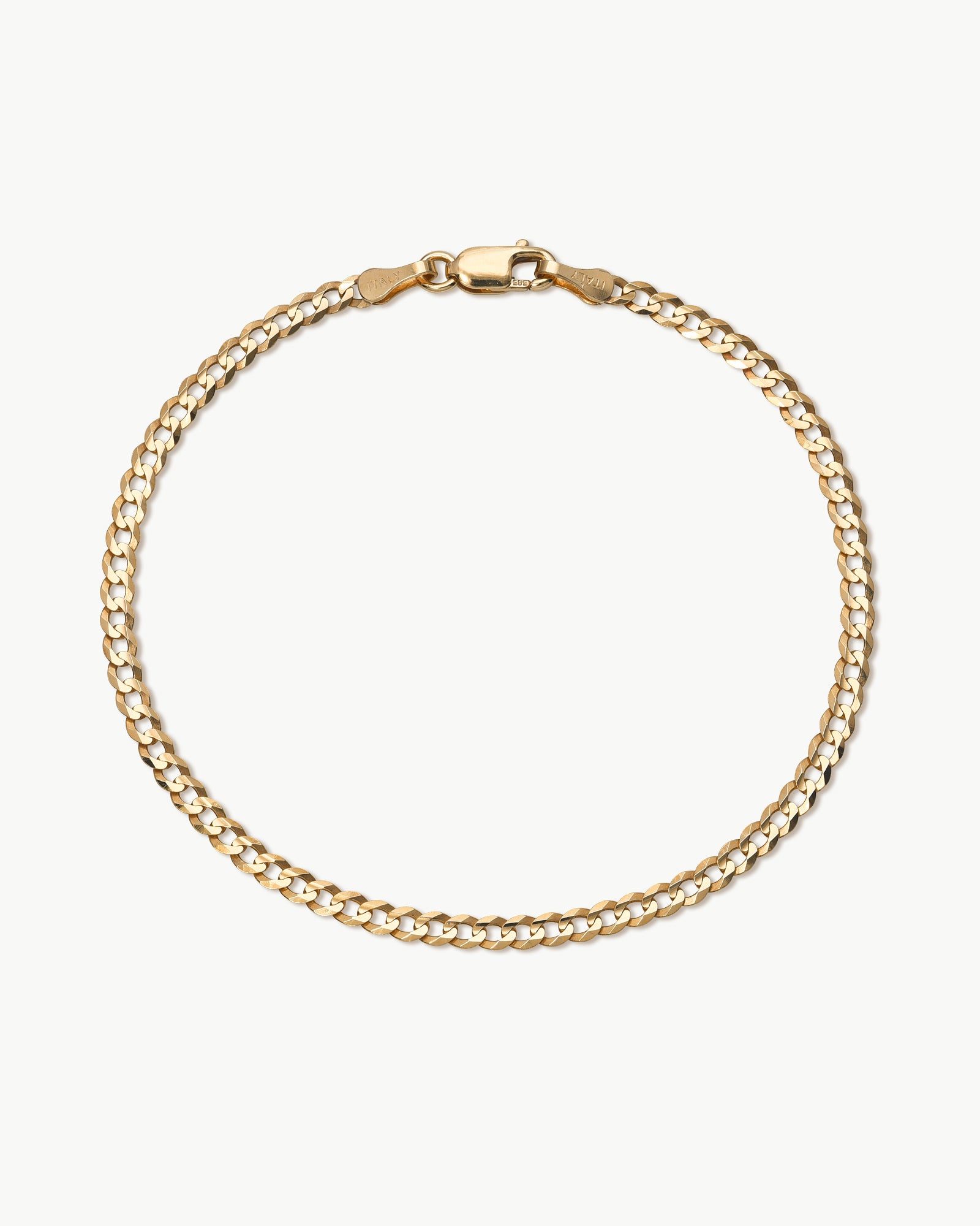 THE SMALL CURB CHAIN BRACELET – ÖUGIE