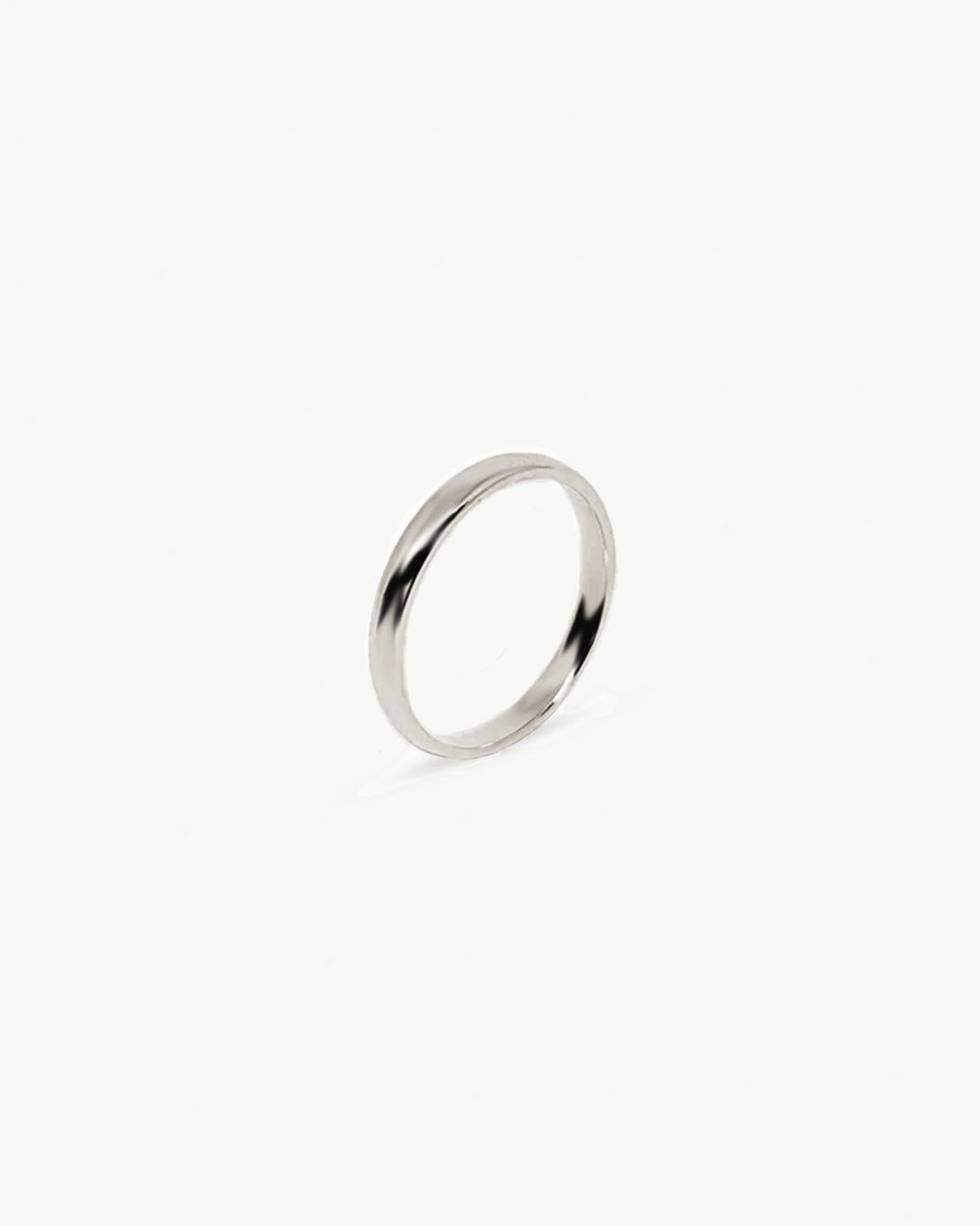 THE 2MM BAND - WHITE GOLD – ÖUGIE